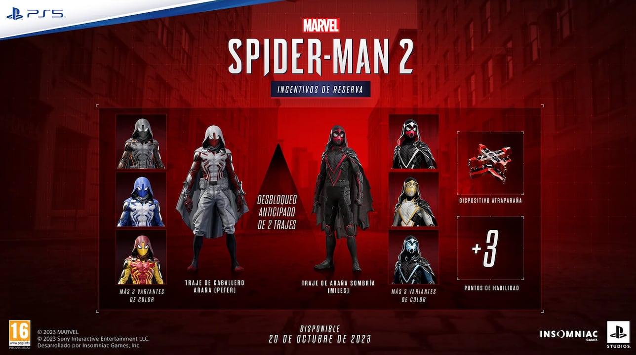 Fecha de salida de Marvel’s Spider-Man 2: cuándo sale, ediciones y tráiler - Meristation