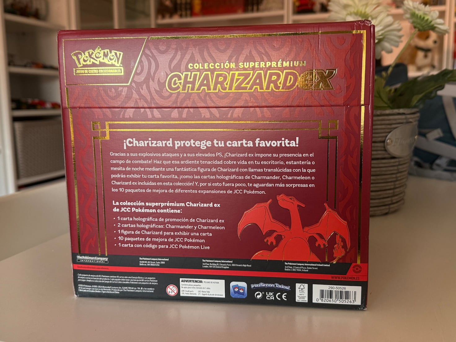 La Colección Superprémium Charizard ex de JCC Pokémon es un auténtico ...