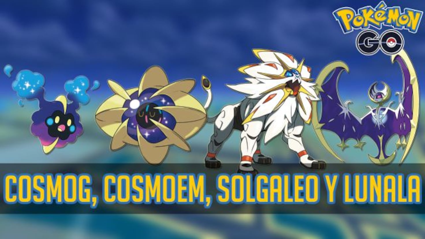 Cómo conseguir a los Pokémon #789 Cosmog, #790 Cosmoem, #791 Solgaleo y #792 Lunala en Pokémon ...