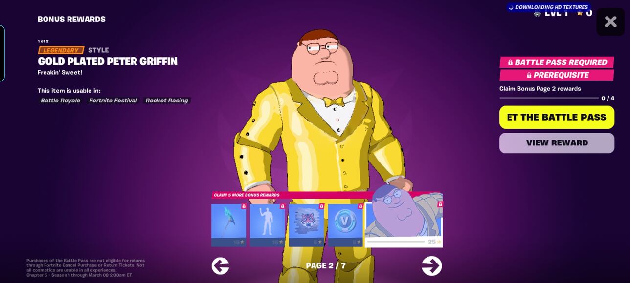 How to get Family Guy’s Peter Griffin’s new outfit in Fortnite ...