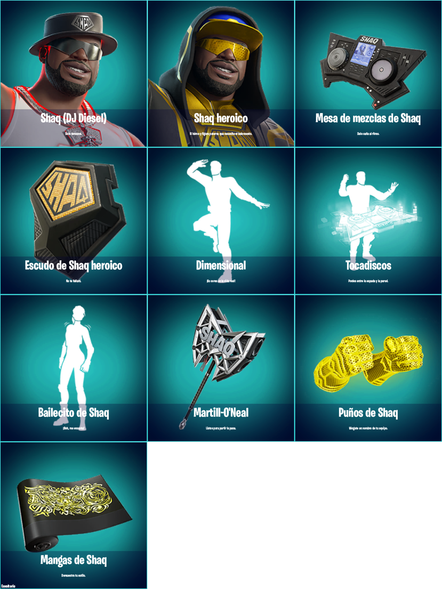 Shaq y DJ Diesel llegan pronto a Fortnite: el mítico Shaquille O’Neal ...