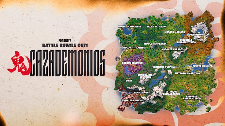 Así Es El Nuevo Mapa De Fortnite Capítulo 6 Temporada 1 Todas Las