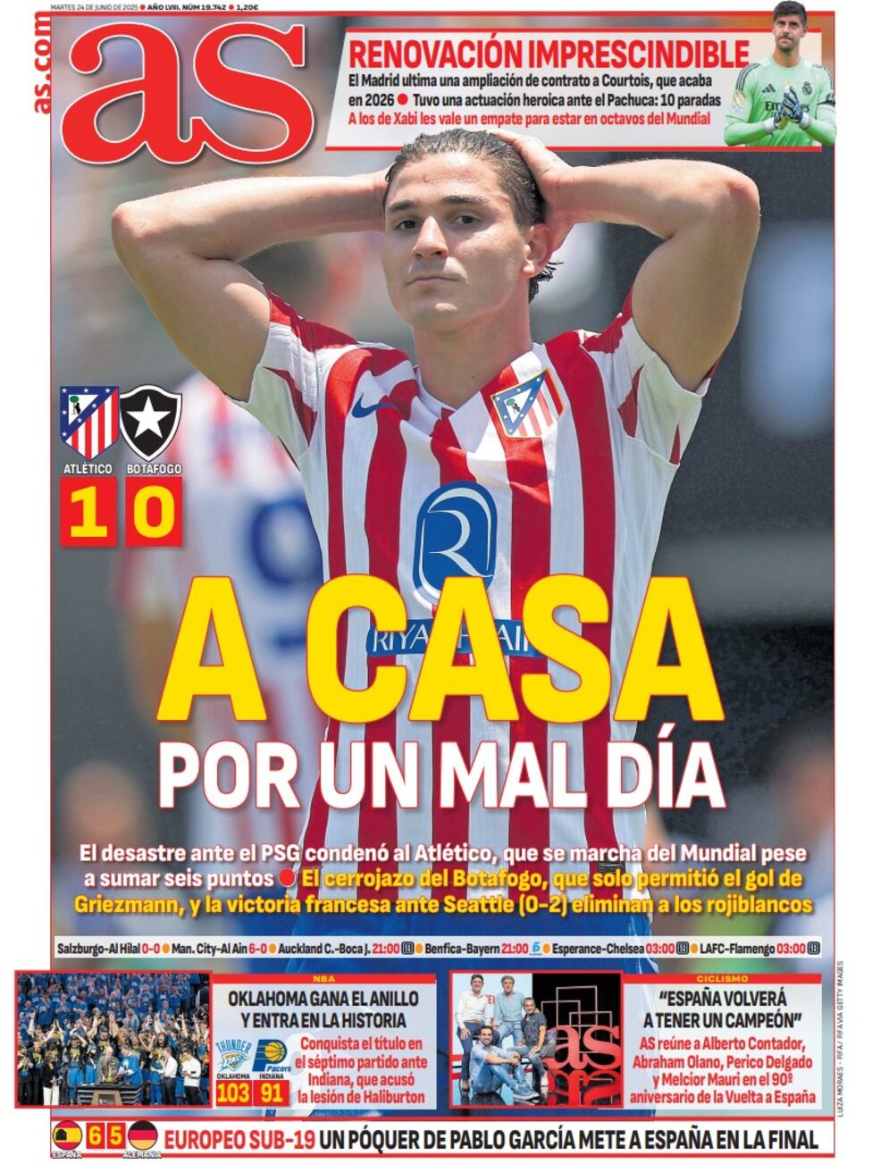Las portadas de AS de junio - AS.com