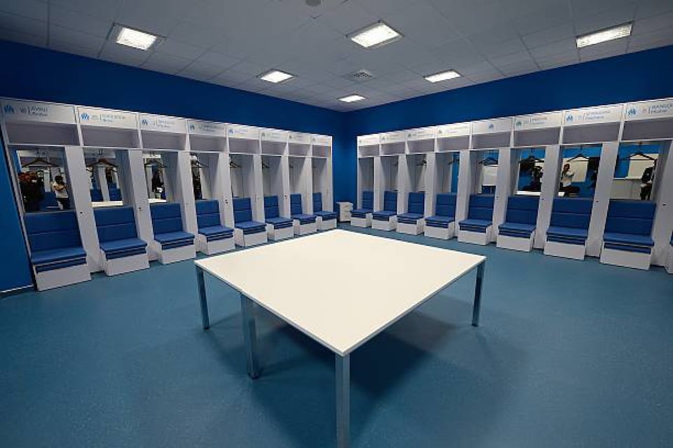 Inside the world's most stunning football changing rooms - AS USA
