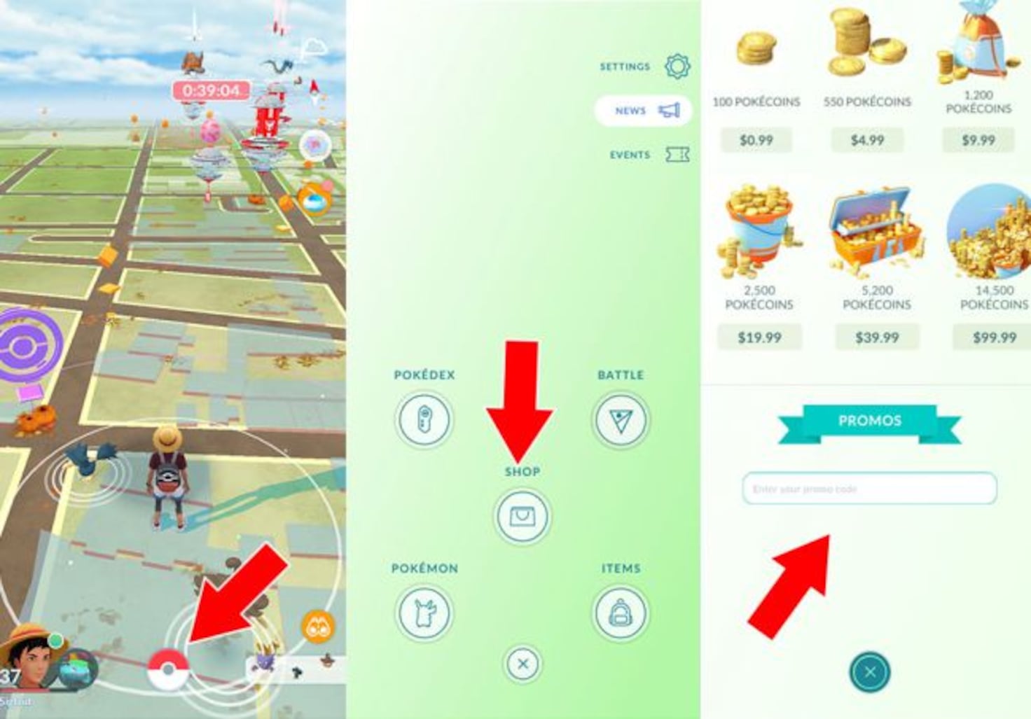 How and where to redeem codes in Pokémon GO? Step-by-step guide - Meristation