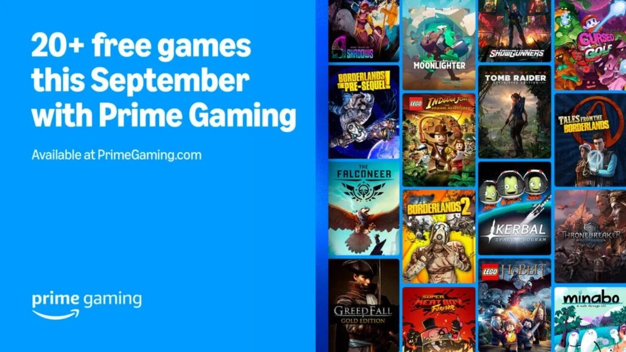 Prime Gaming goes crazy in September with 28 free games: Borderlands ...