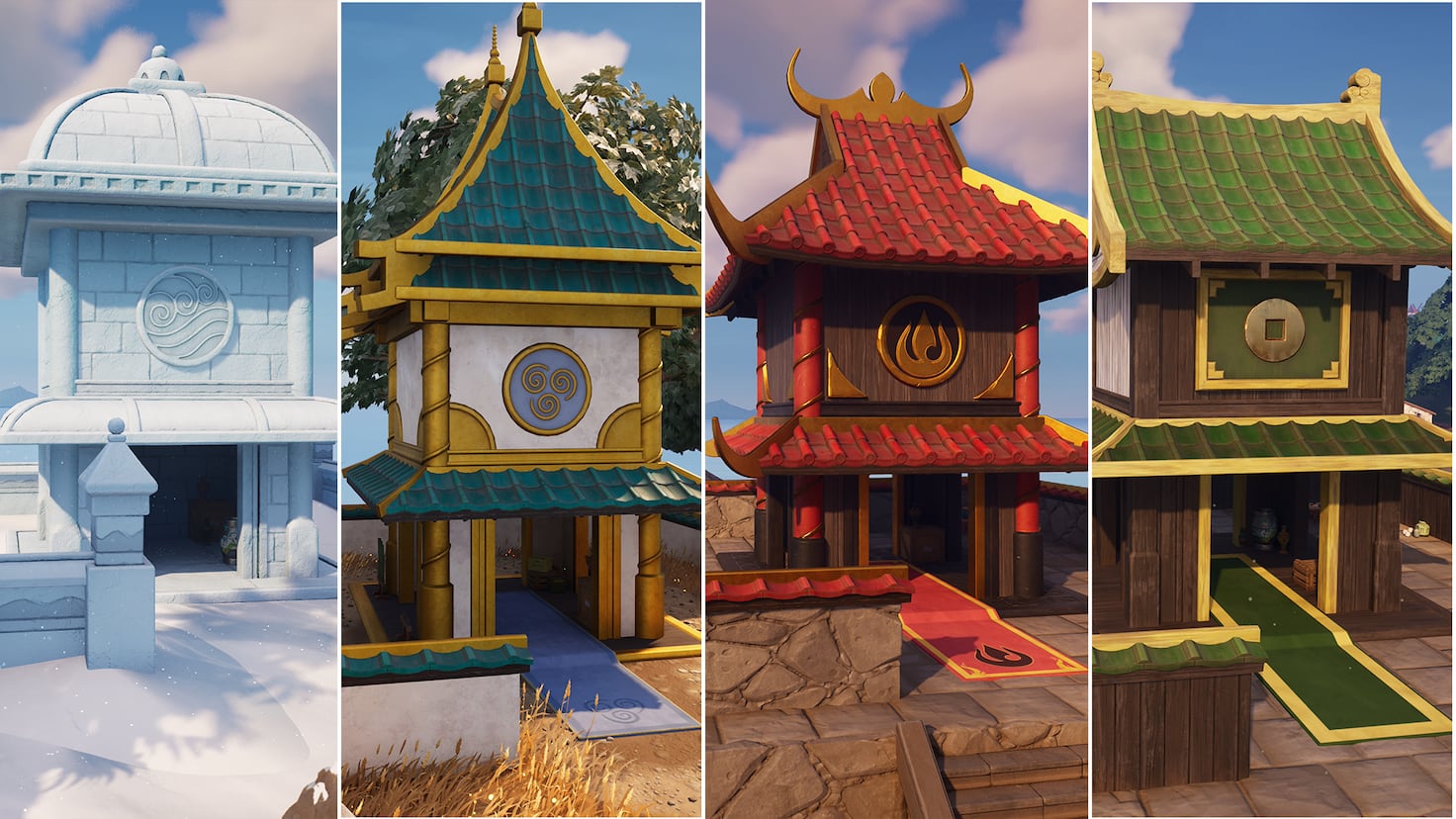 Where are the Elemental Shrines to get the Mythic Weapons of ‘Avatar ...