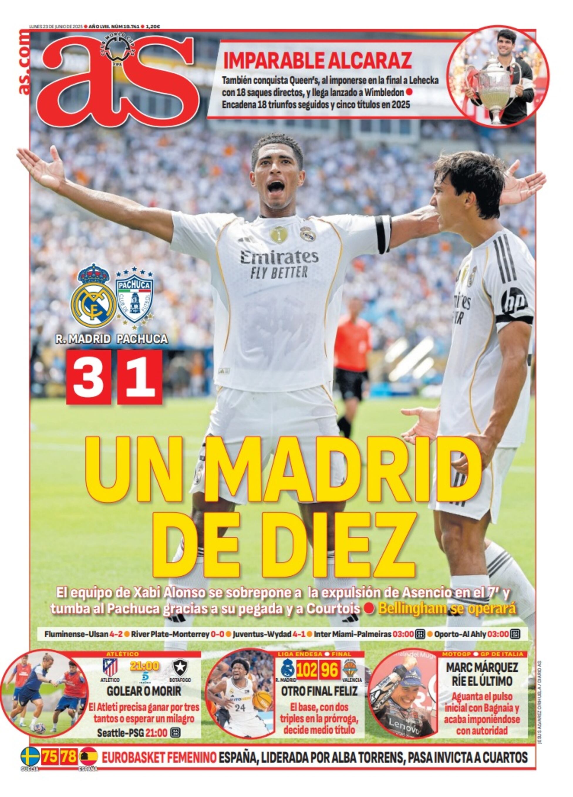 Las portadas de AS de junio - AS.com