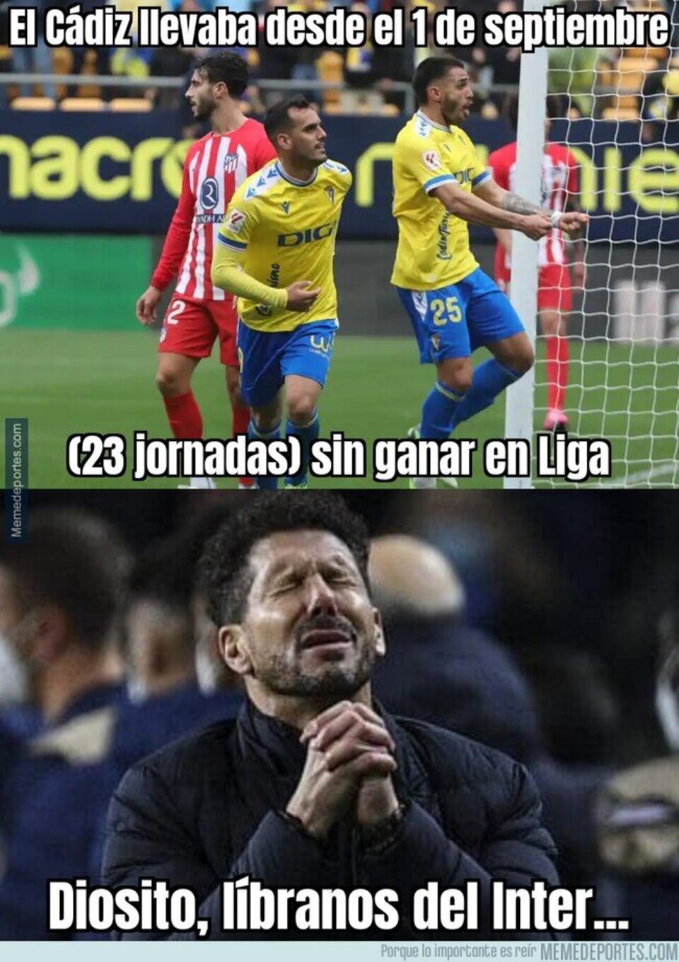 Los memes no perdonan a Simeone - AS.com