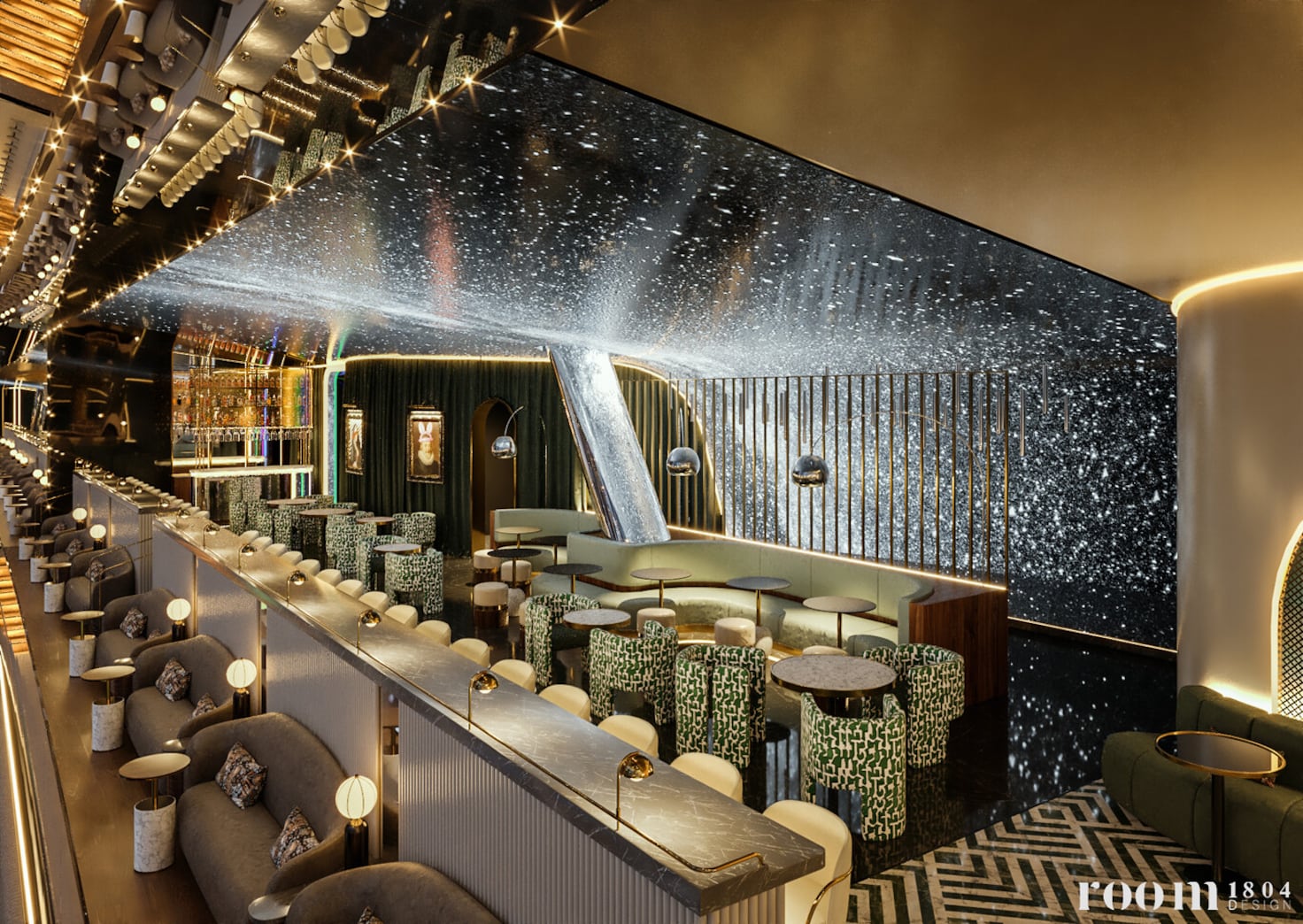 Así sería el ‘skybar’ del Real Madrid: la zona más lujosa del Bernabéu ...