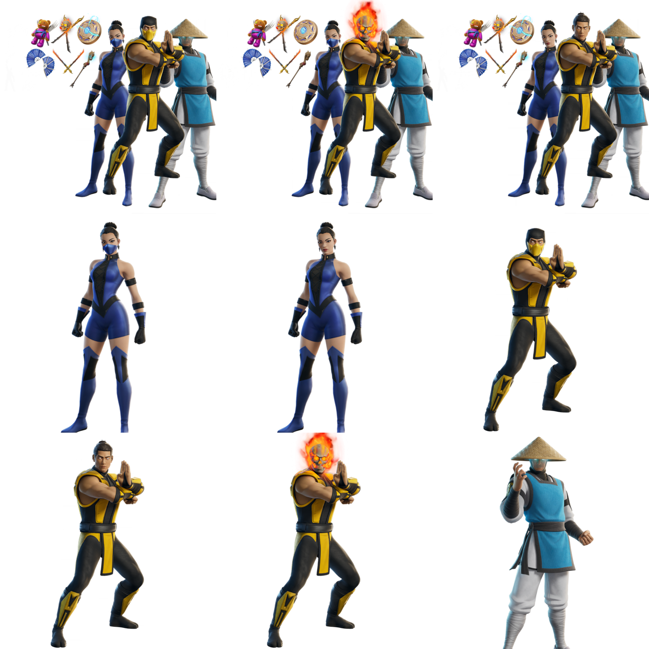 Scorpion, Kitana, and Raiden from Mortal Kombat are coming to Fortnite ...