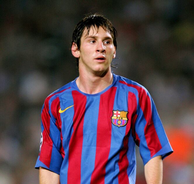 La evolución física de Messi año tras año en el Barcelona - AS México