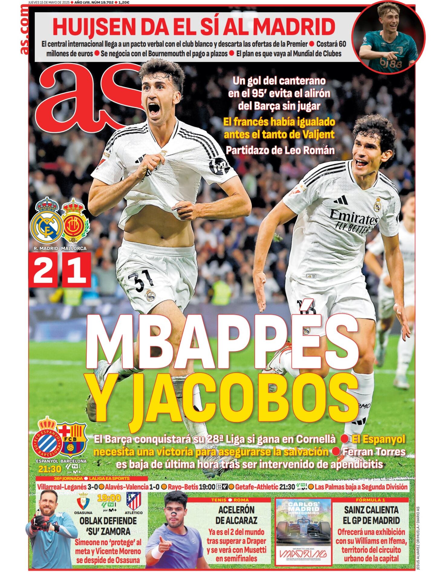 Las portadas de AS de mayo - AS.com