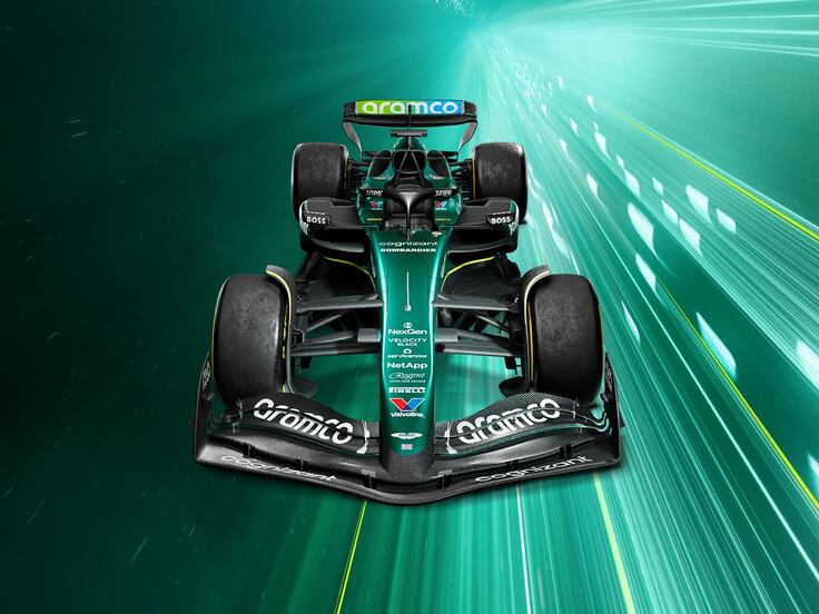 Así es el AMR24, el coche de Fernando Alonso para 2024 - AS.com