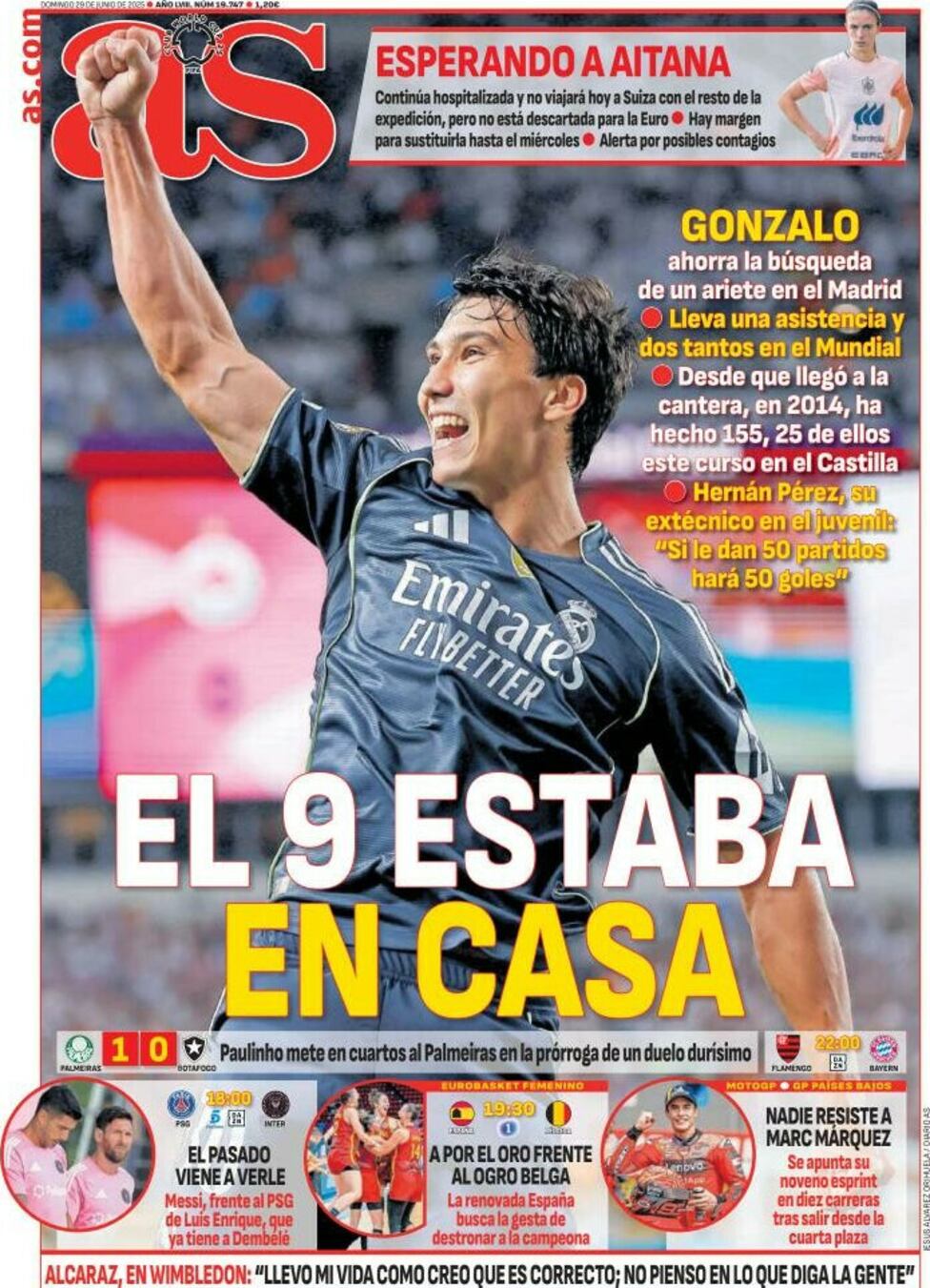 Las portadas de AS de junio - AS.com