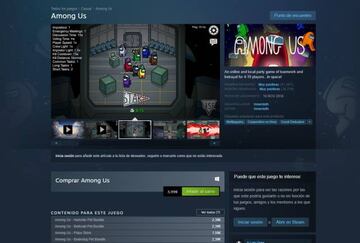 Among US!: precio y cómo descargar en PC (Steam) - Meristation