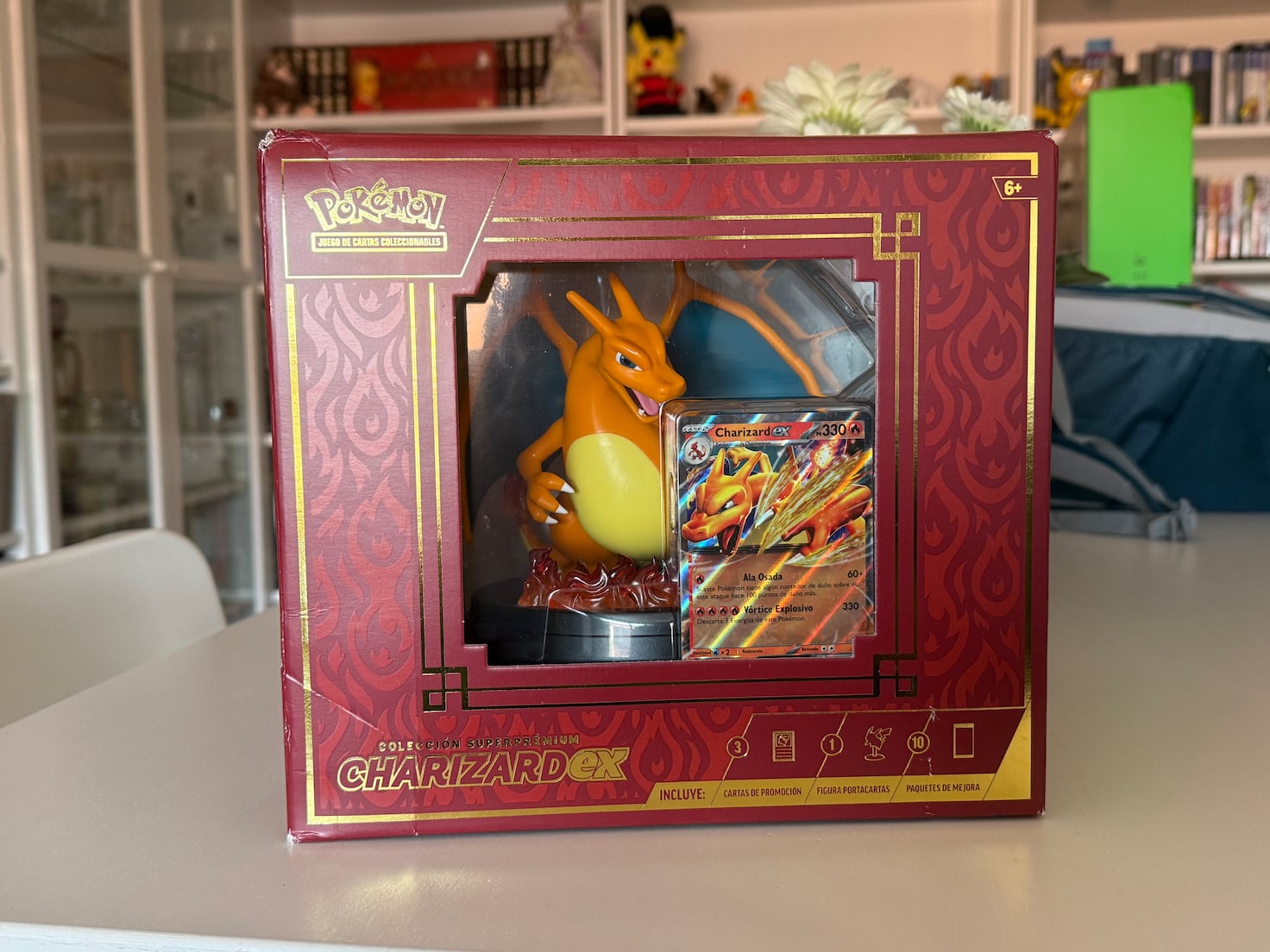 La Colección Superprémium Charizard ex de JCC Pokémon es un auténtico ...