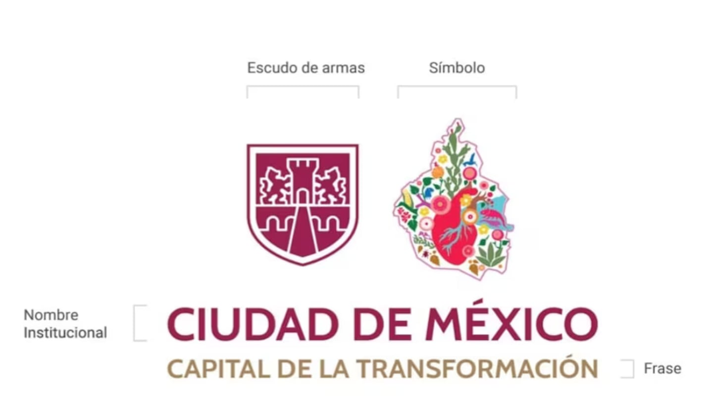 Así será el nuevo logo de CDMX que presenta el gobierno de Clara Brugada - AS México