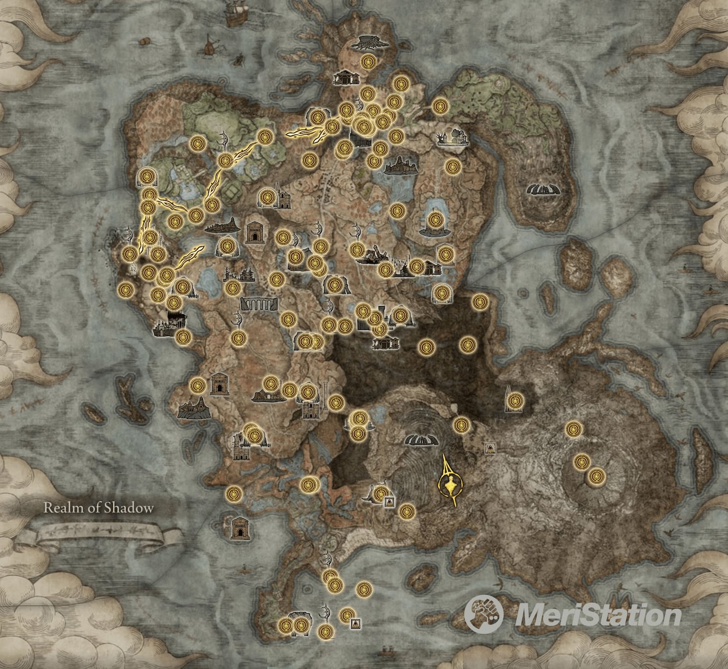 Shadow of the Erdtree Interactive Map: All Bosses, Weapons and Dungeons from the Elden Ring DLC ...