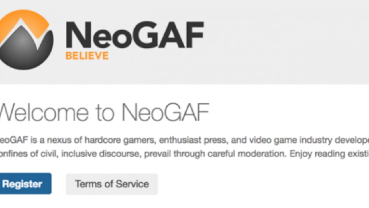 NeoGAF vuelve a estar online; Tyler Malka ha hablado - Meristation