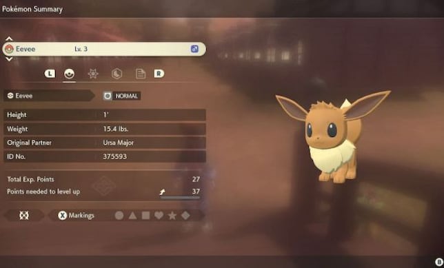 Where to find Eevee in Pokémon Legends Arceus and how to evolve it ...