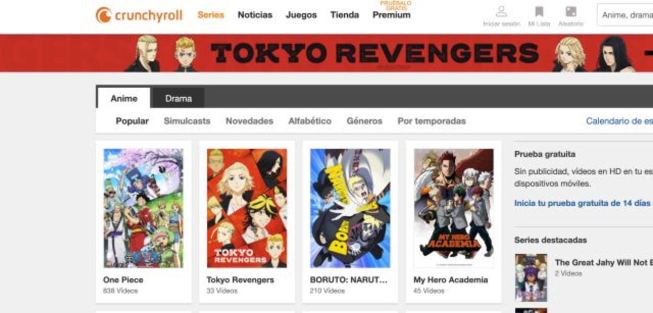 Funimation (Sony) completa la compra de Crunchyroll, el servicio de ...