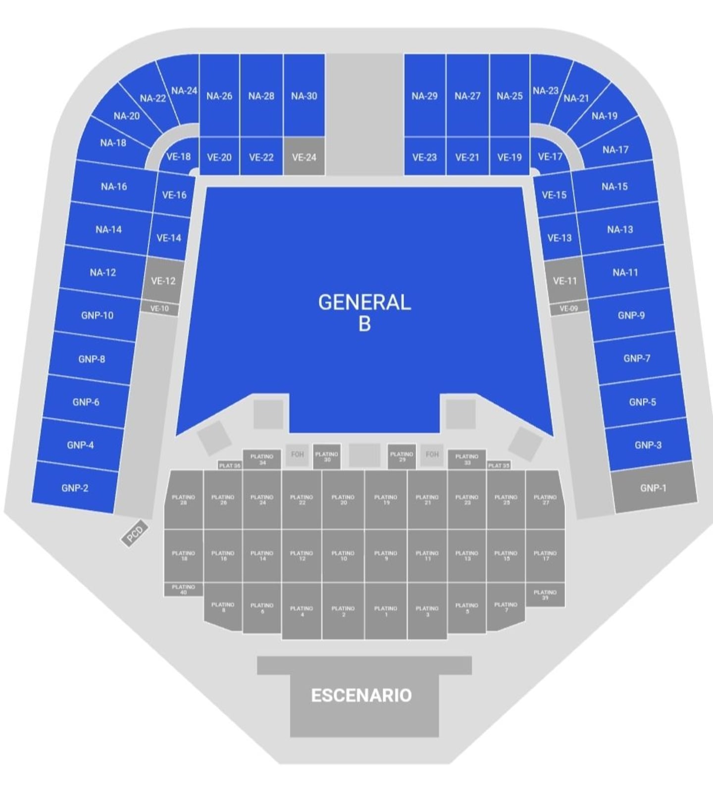 Estos son los precios y zonas de los boletos de Zoé en el Estadio GNP Seguros - AS México