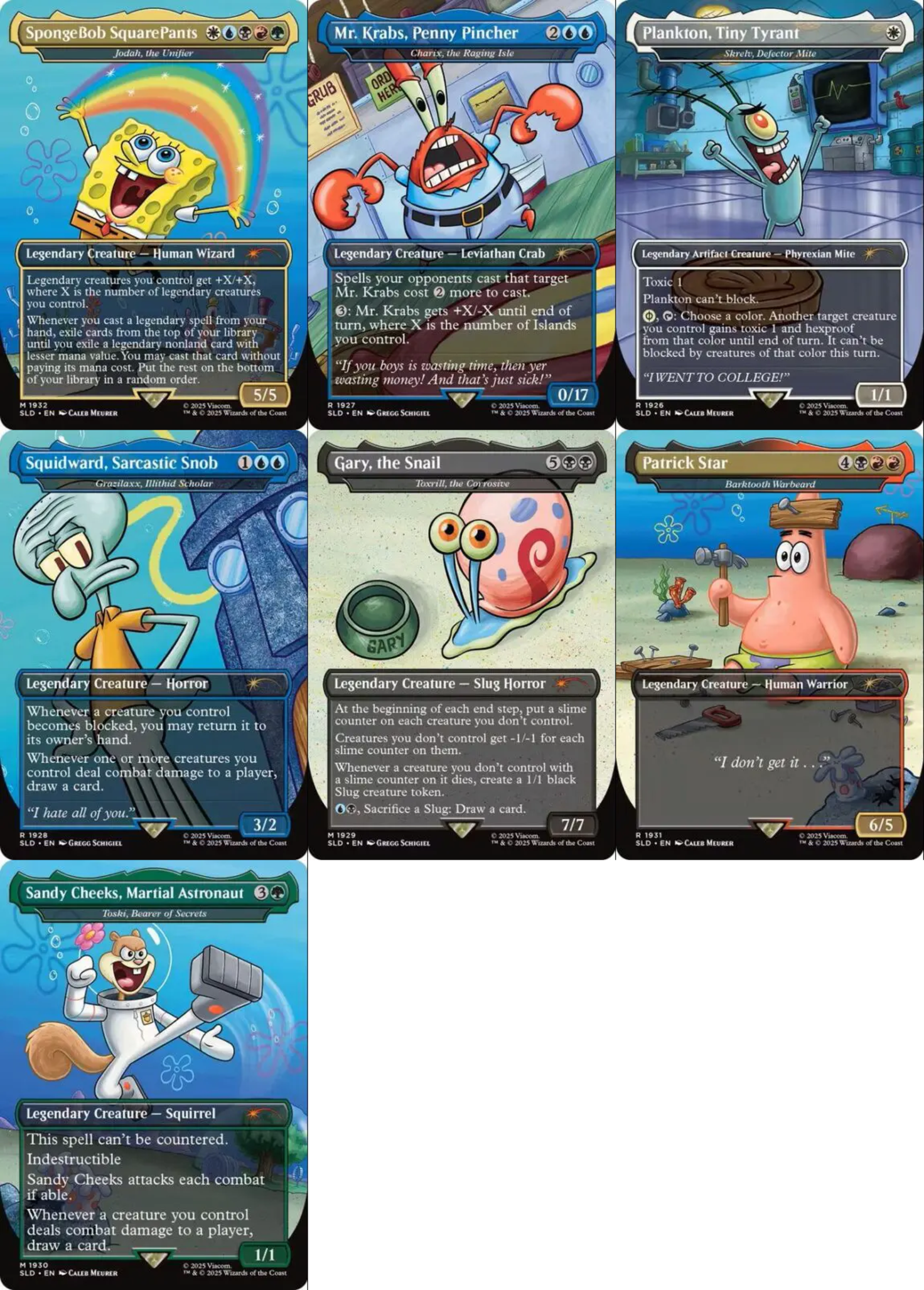 Aunque parezca una broma, ‘Bob Esponja’ llegará a Magic con un nuevo set de cartas meme: la ...