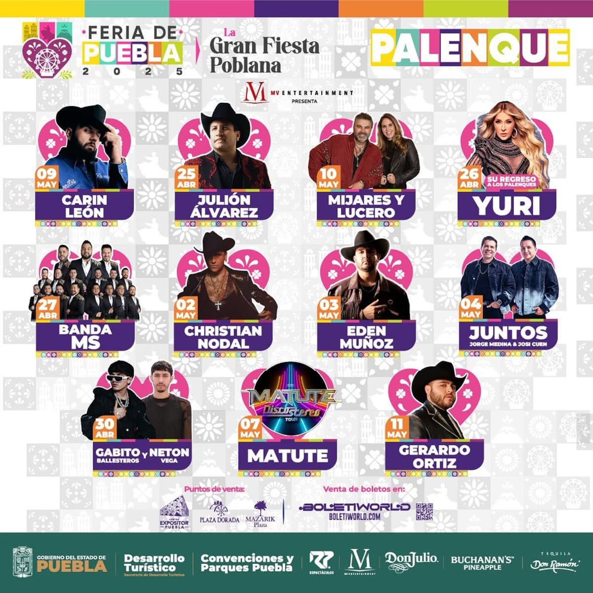 Feria de Puebla 2025: artistas, horarios, boletos y cómo llegar - AS México