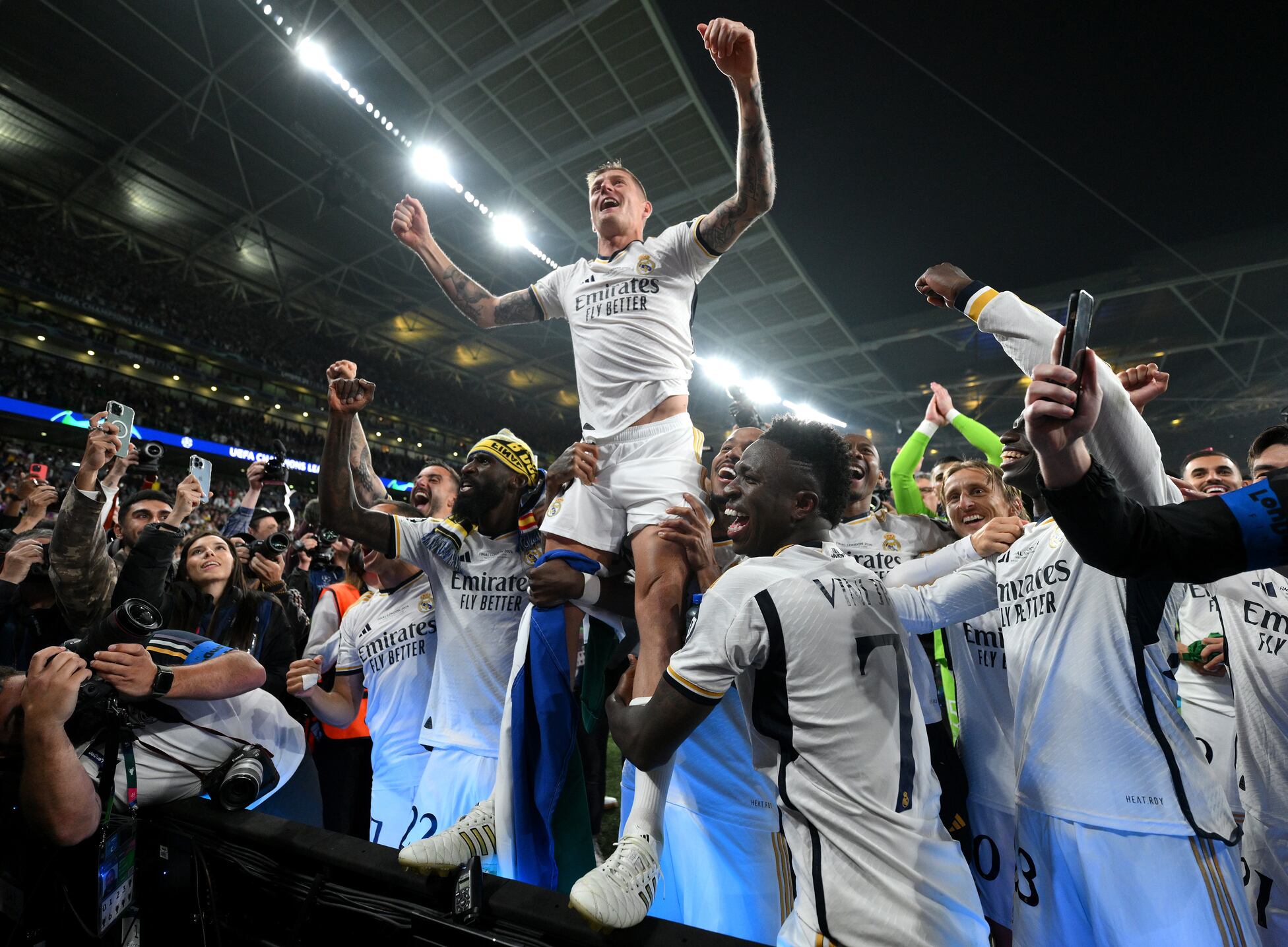 La emotiva celebración de la decimoquinta - AS.com