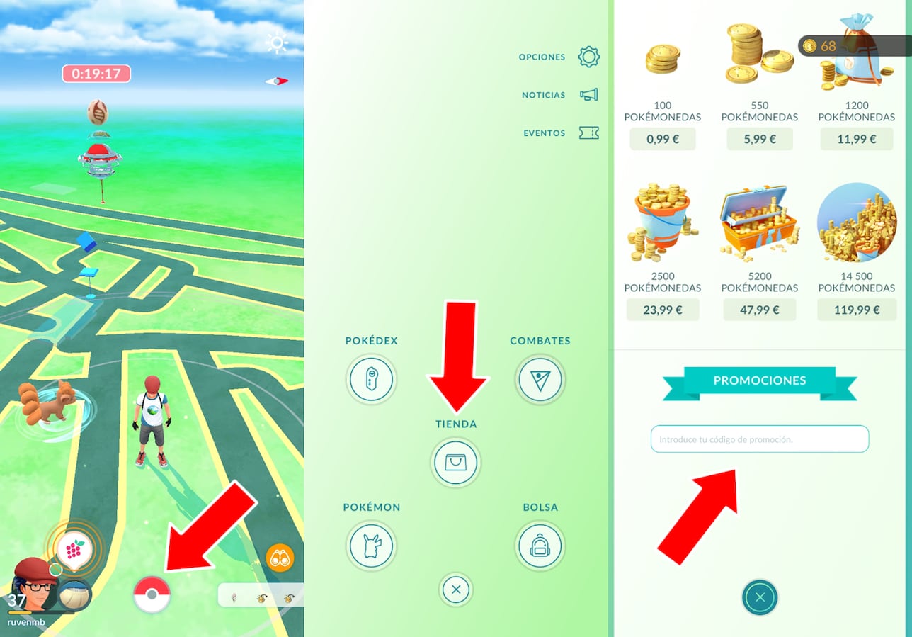 Códigos promocionales de Pokémon GO: cómo y dónde canjearlos en Android ...