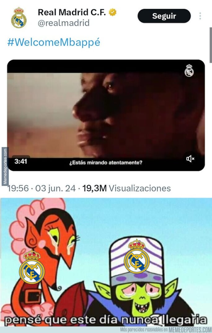 Los memes más divertidos del fichaje de Mbappé por el Real Madrid - AS.com