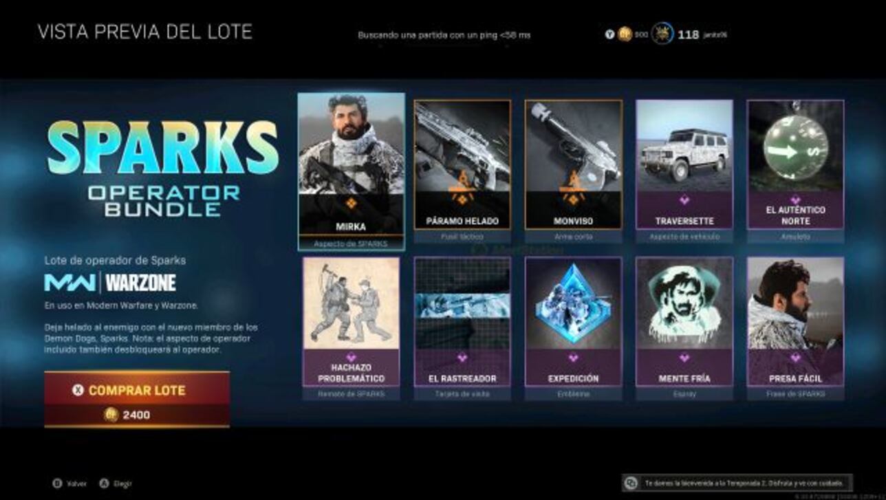 CoD Warzone: Sparks llega como nuevo operador de Modern Warfare; todos ...