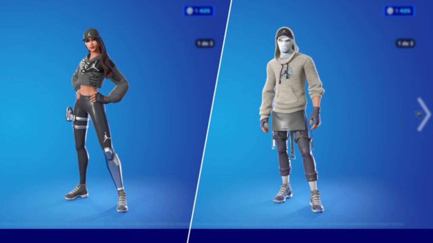 Fortnite: skins Air Jordan (skin Swish y skin Hangtime) ya disponibles ...