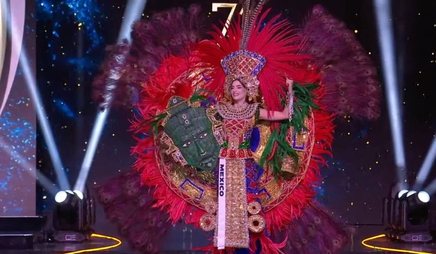 Así fue el traje nacional que lució María Fernanda Beltrán, la representante de México en Miss ...