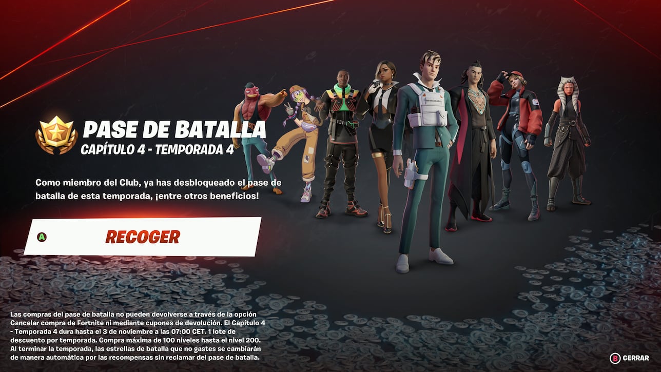 Pase de Batalla de Fortnite Capítulo 4 Temporada 4: todas las skins y recompensas - Meristation